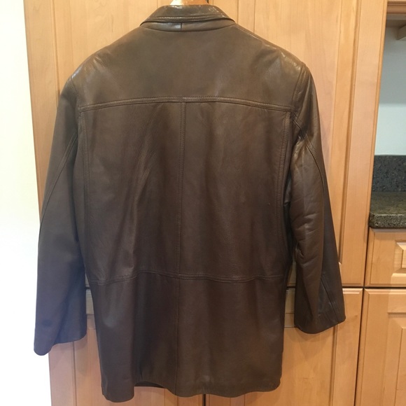 Philippe Monet | Jackets & Coats | Vintage Leather Sports Jacket | Poshmark